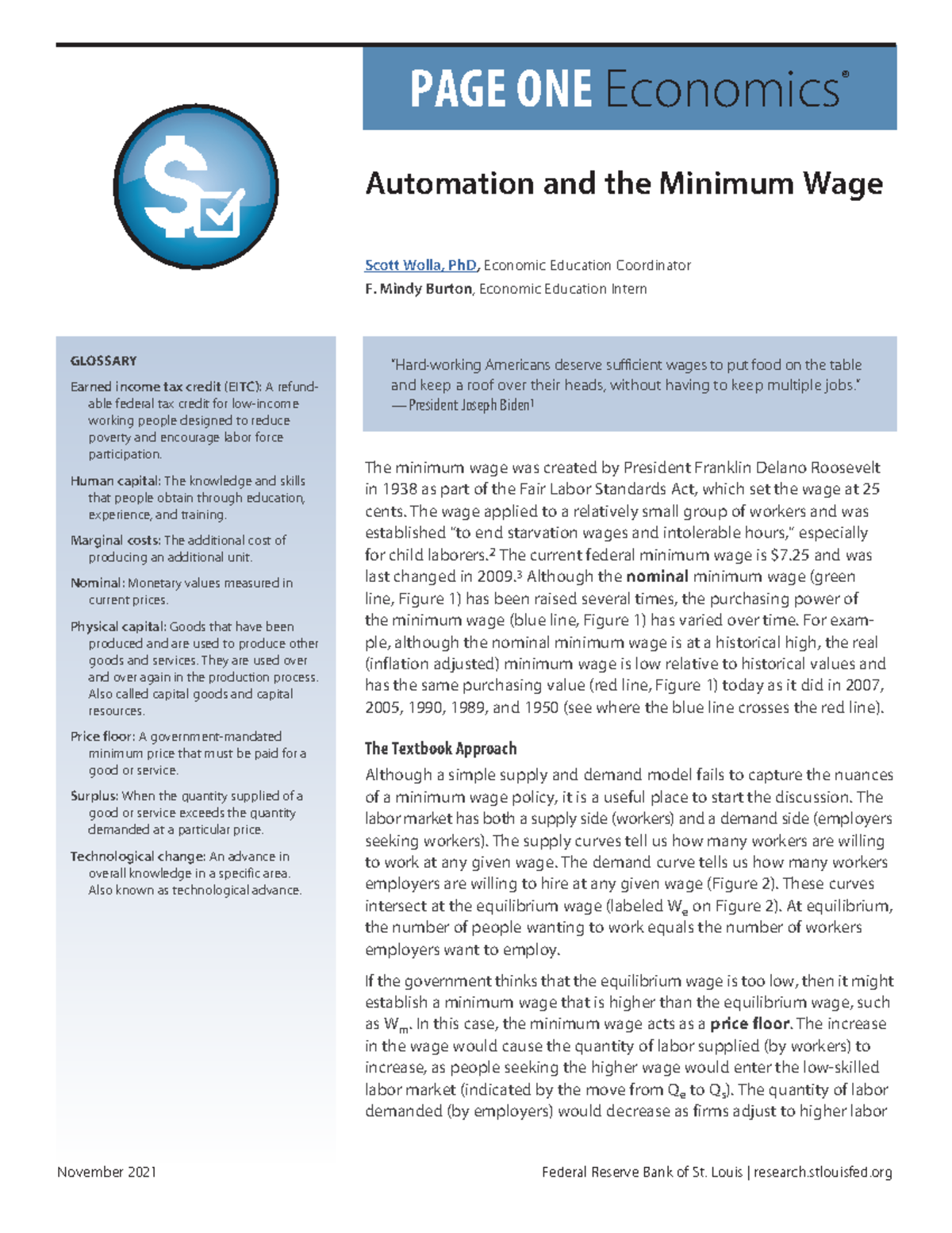 Automation-and-the-minimum-wage SE - The minimum wage was created by ...
