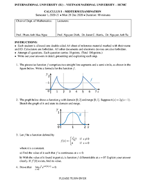 Chapter 3 - Pr.Dinh - Calculus 1 - Studocu