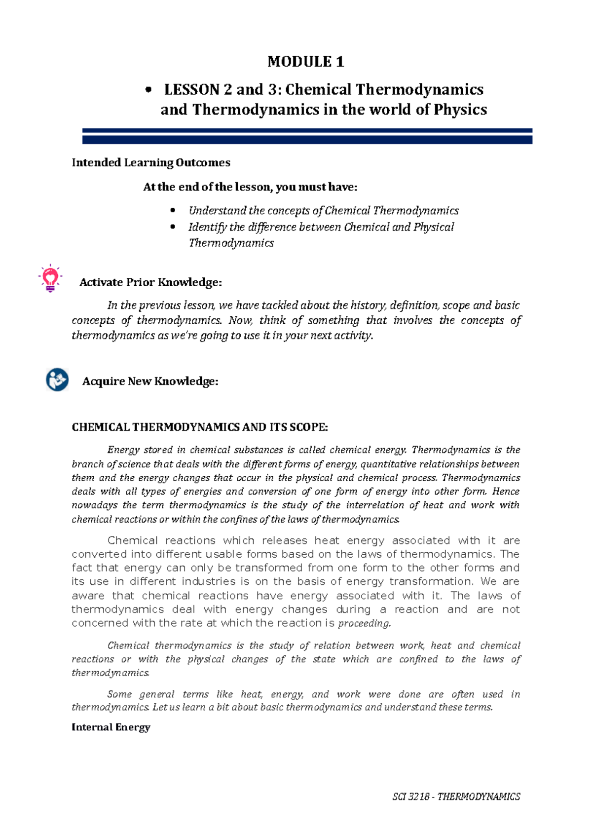 Lesson 2 & 3 - Lesson MaterialFundamentals of Database system on how to ...