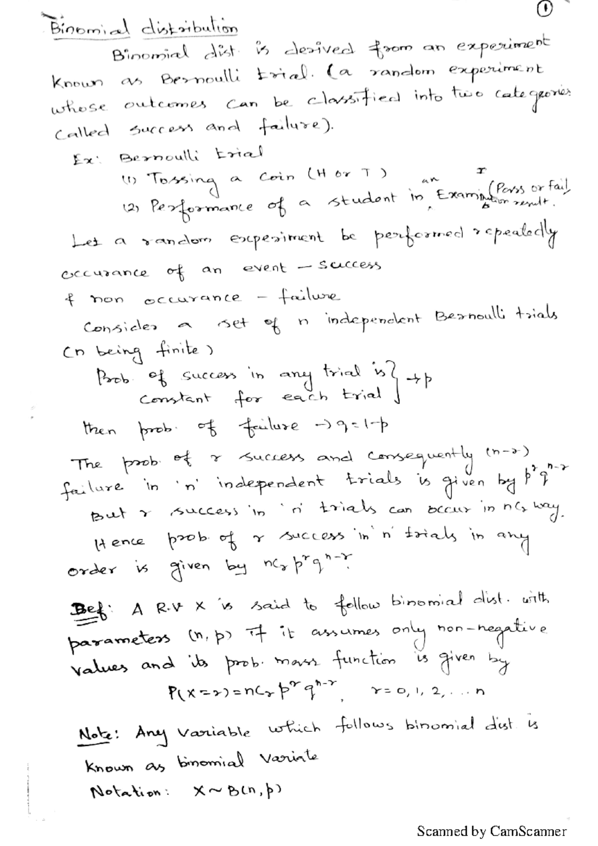 Unit 2-Theoretical distribution - Probability and Queuing Theory - Studocu