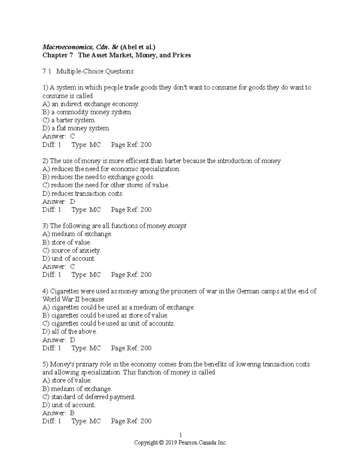 Abel Macro 8c TIF Ch07 - The course material - Macroeconomics, Cdn. 8e ...