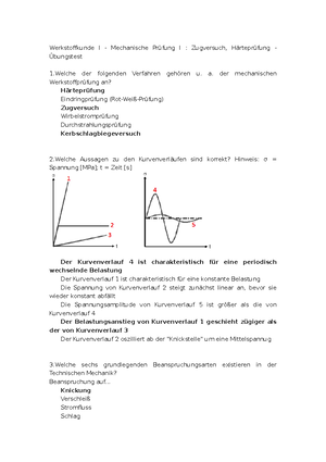 Werkstoffkunde I - Aufbau und Einteilung der Werkstoffe - Werkstoffkunde I - Aufbau und ...