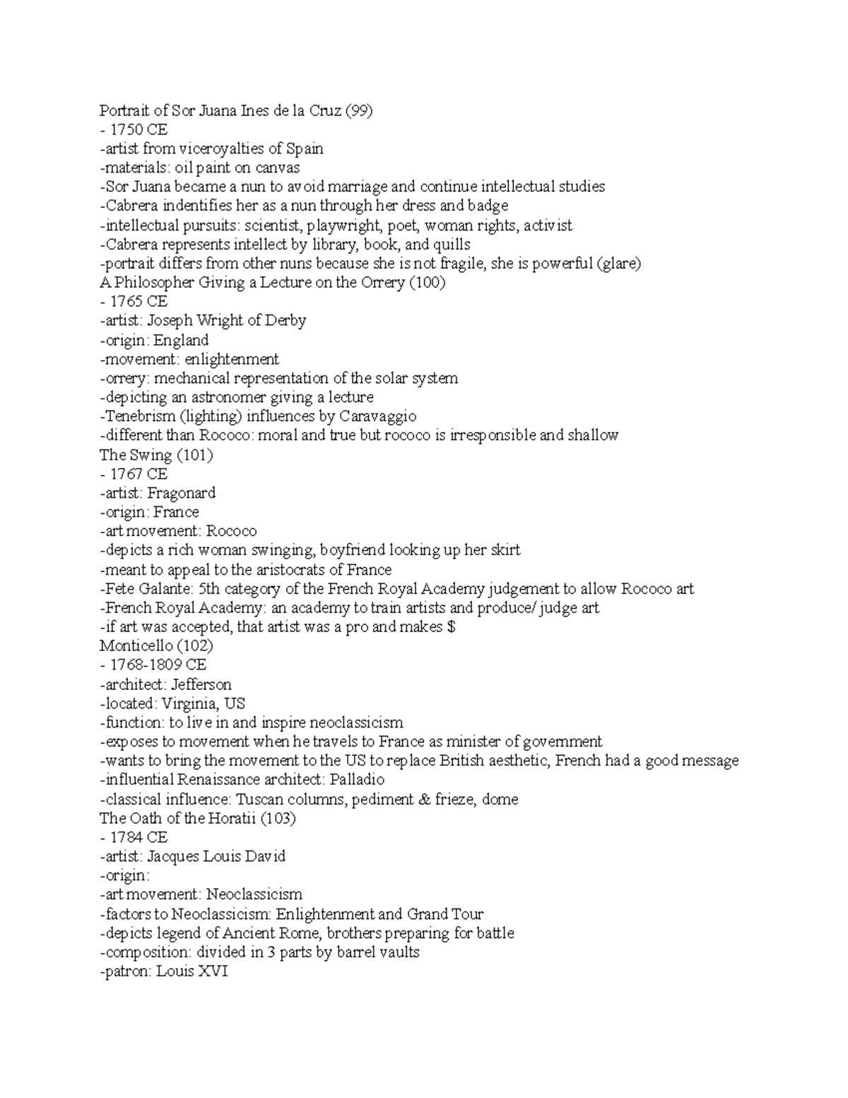 Ah 4 - notes - Portrait of Sor Juana Ines de la Cruz (99) 1750 CE ...