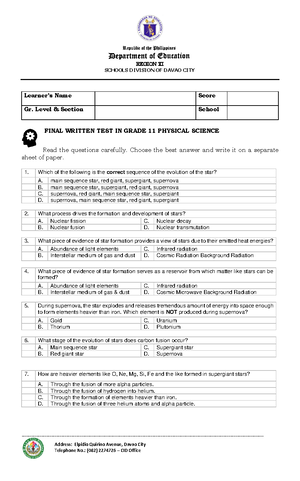 Physical Science 11 Module 3 Intermolecular Forces - Physical Science ...