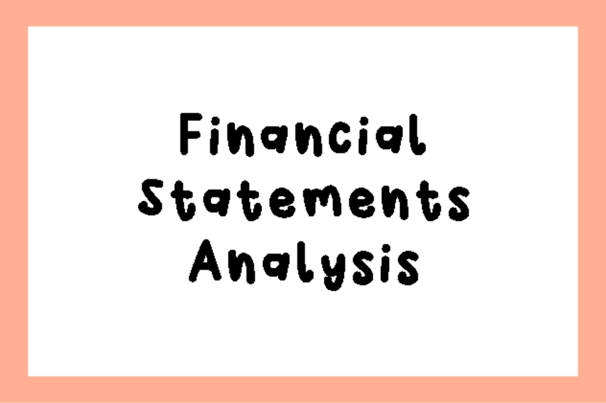 FS Analysis - Financial Statements Analysis Horizontal analysis changes ...
