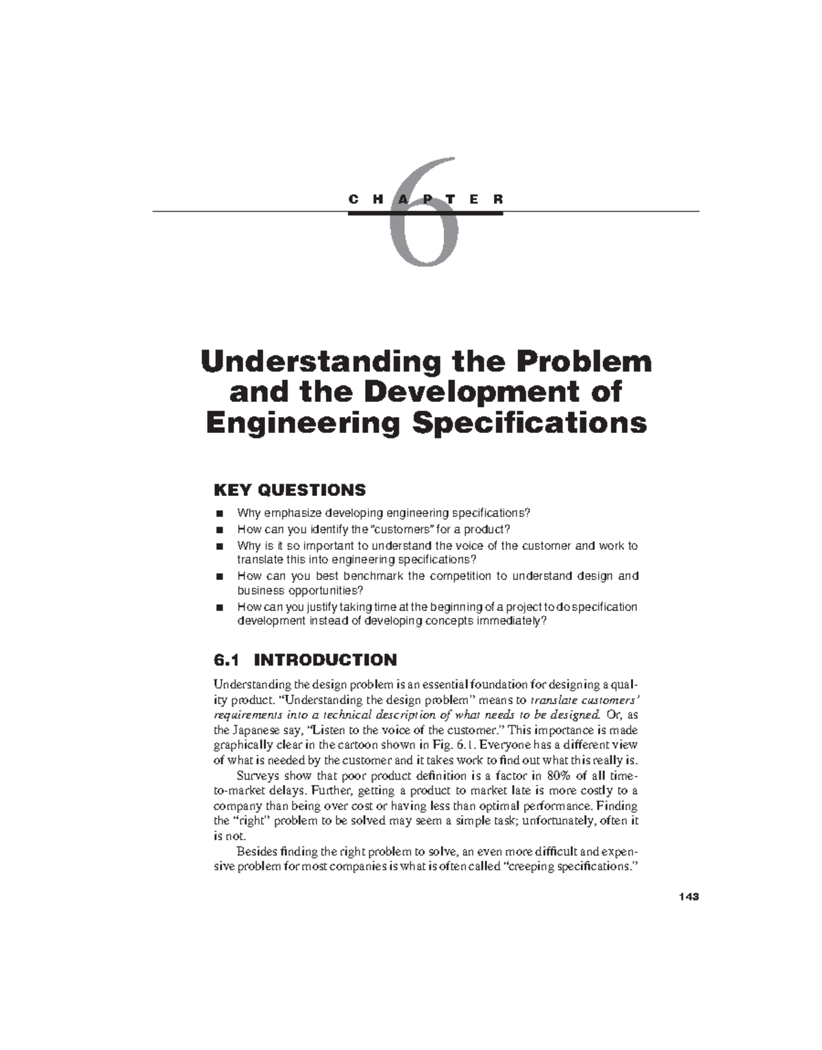 Ullman Chapter 06 - asdasd - 6 C H A P T E R Understanding the Problem and the Development of ...