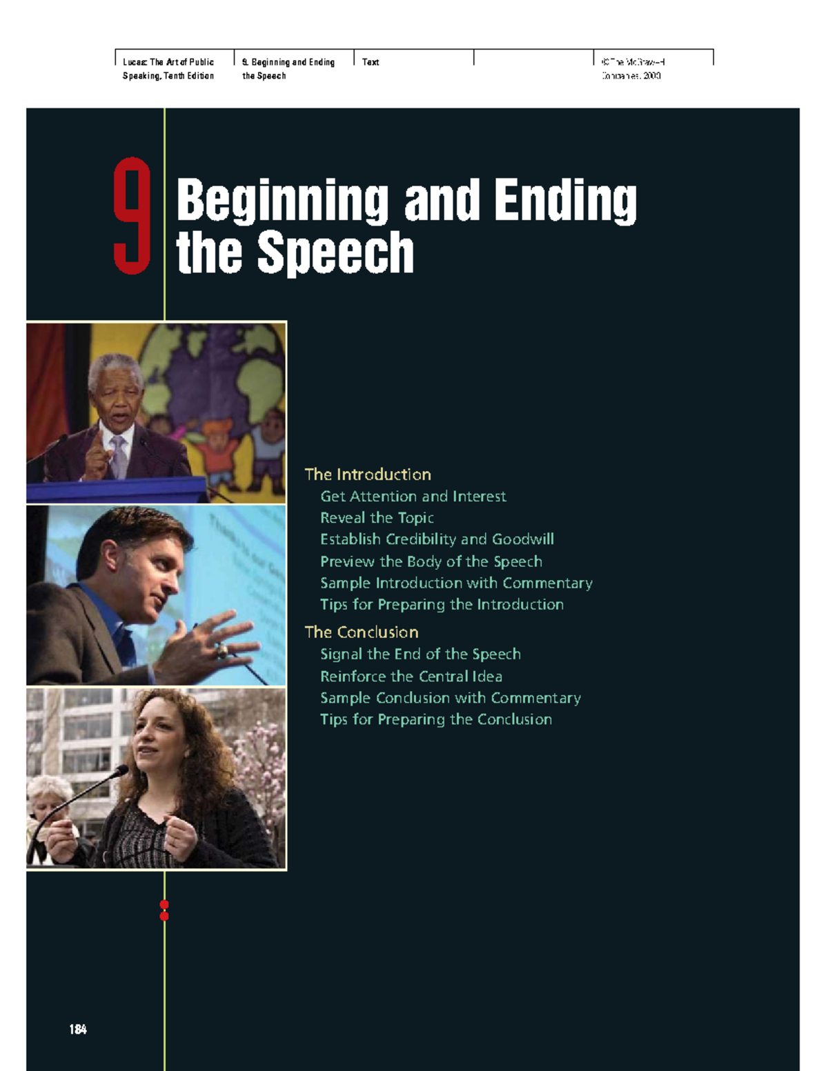 Public Speaking; Beginning and ending a speech - 7TIEOMRK 8IRXL )HMXMSR ...