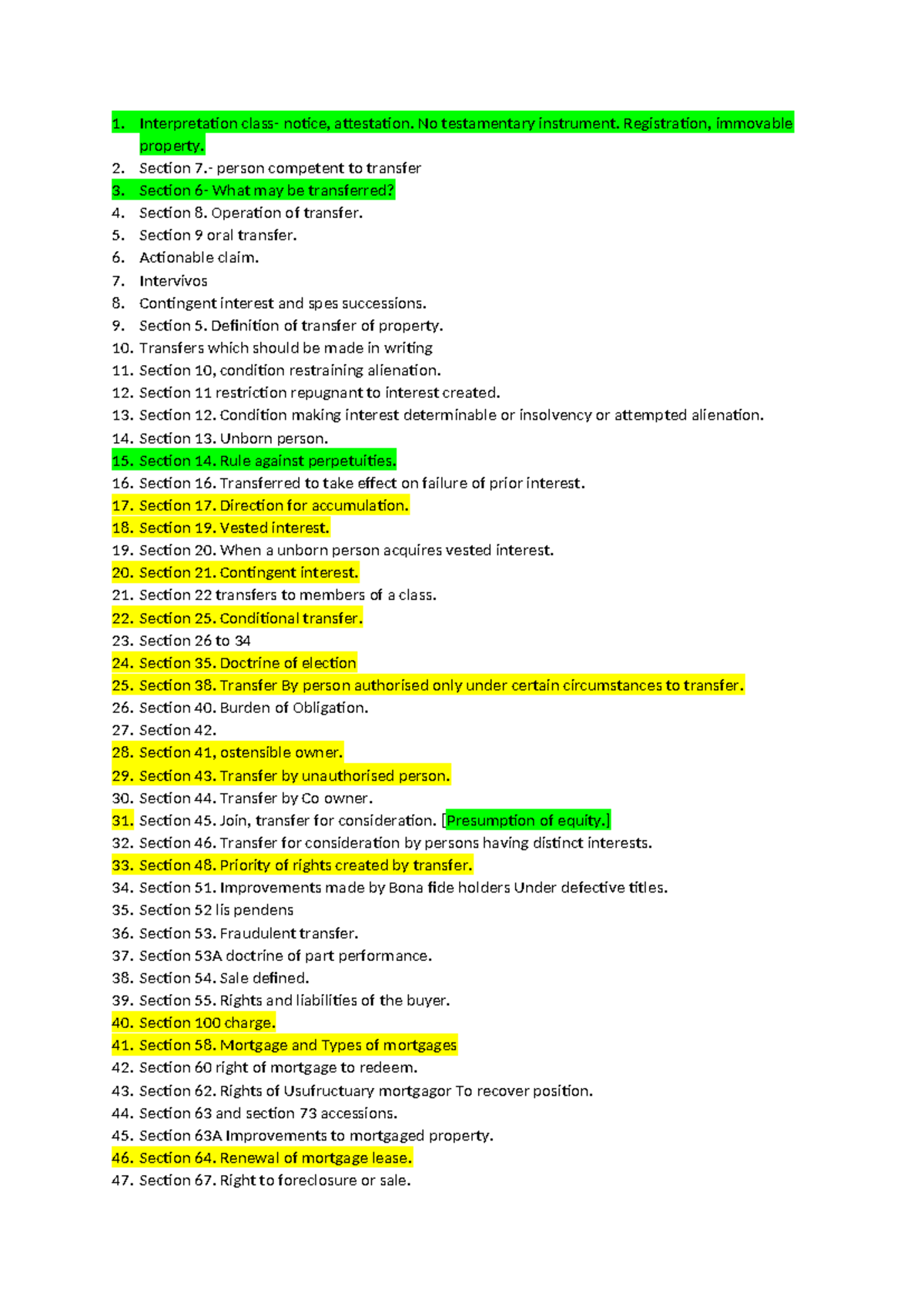 Interpretation class - Organized Lecture notes for 5 marks and 10 marks ...