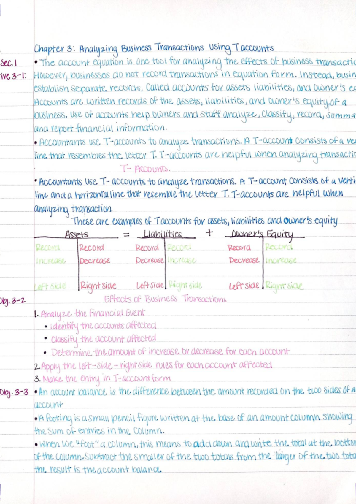 Analyze Business Transaction - ACNT 1303 - Studocu