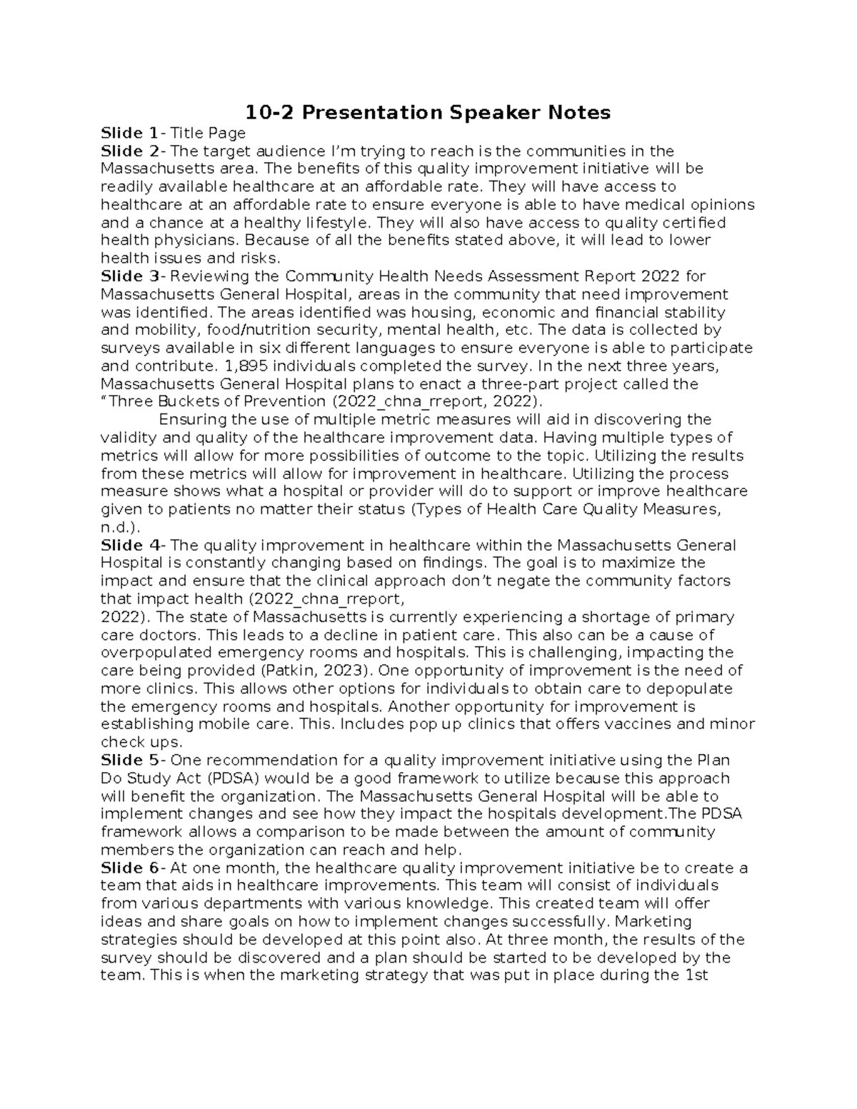 10-2 speaker notes - 10-2 Presentation Speaker Notes Slide 1- Title ...