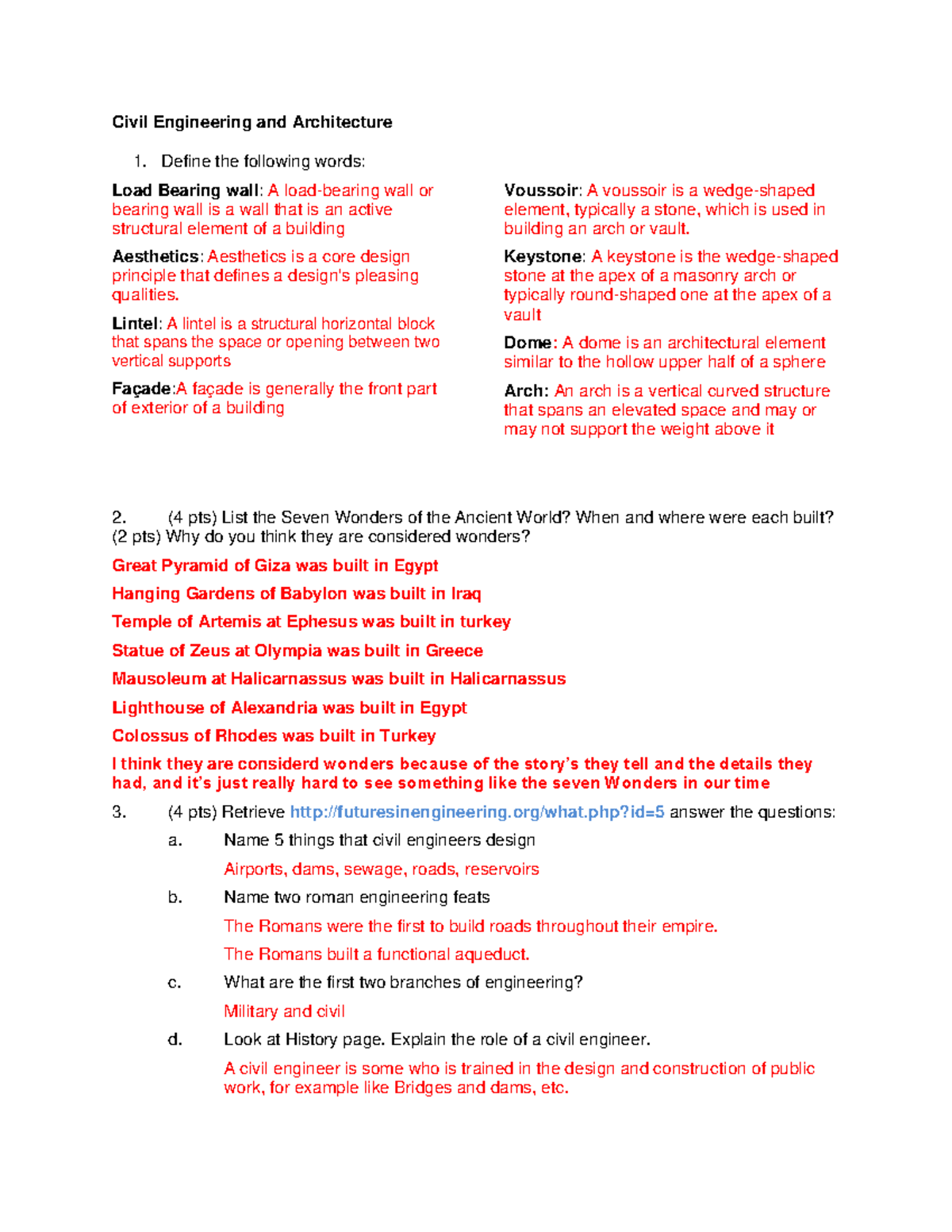 Hist of Civil Engineering and Architecture - Civil Engineering and ...