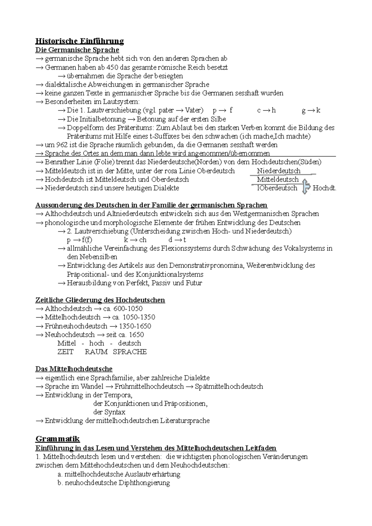 Historische Einführung und Grammatik - Historische Die Germanische ...