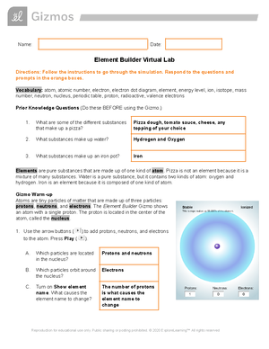 Copy of Nuclear Chemistry Virtual Lab - Nuclear Chemistry: Virtual Lab ...