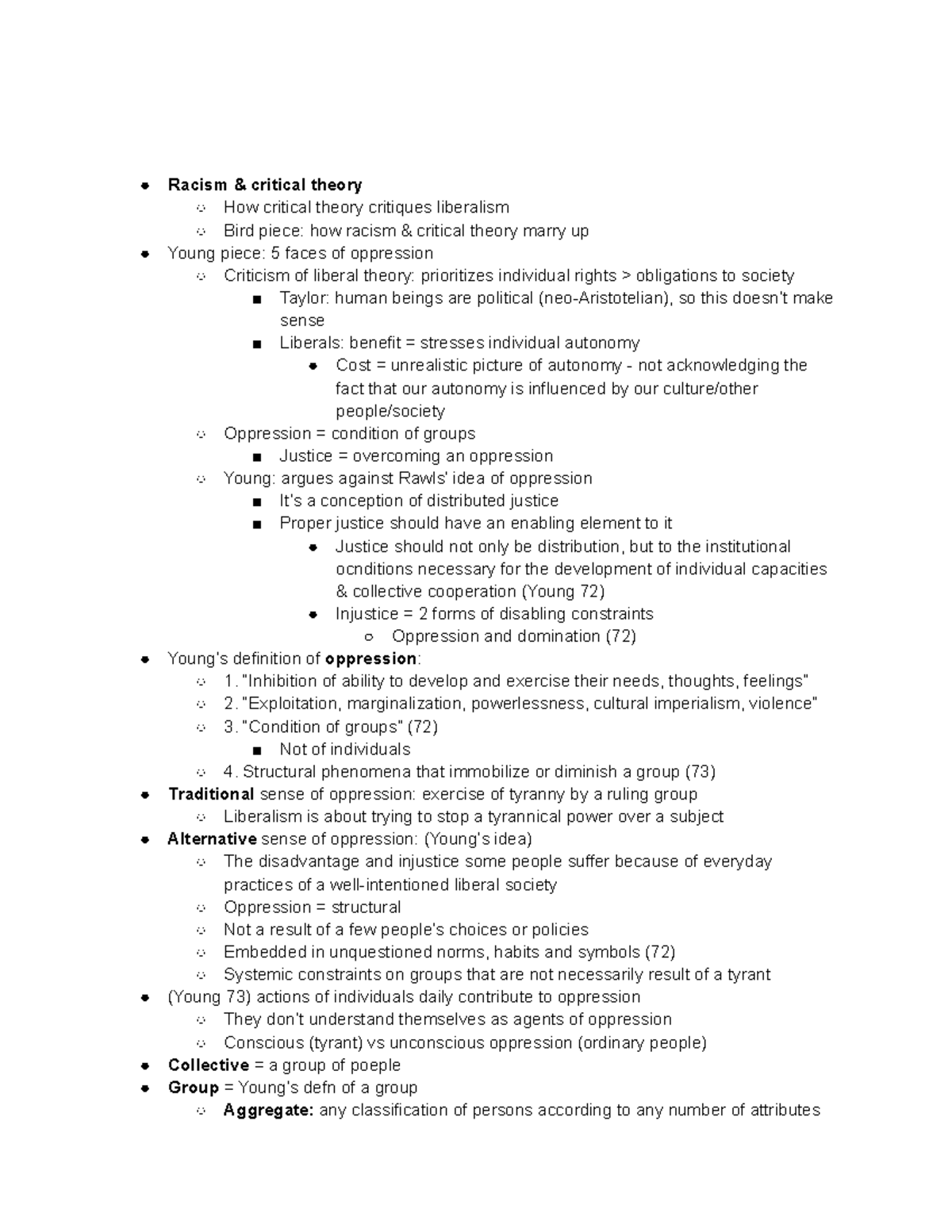 11 2 Asynchronous lecture Liberal rights theory and systemic injustice ...