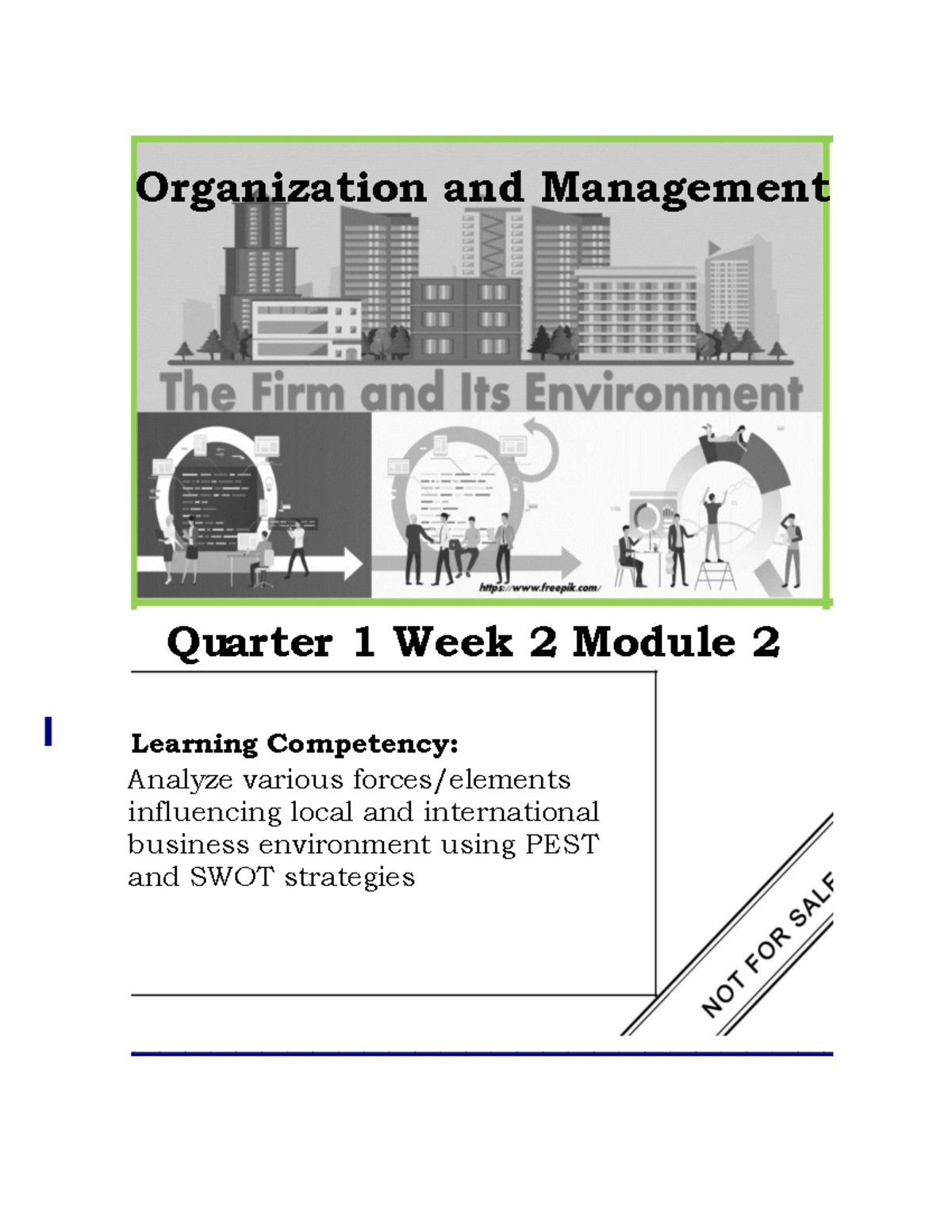Orgmgmt - orgy mgt - Organization and Management Quarter 1 Week 2 ...
