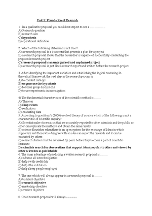 BRM Ch. 5 - Coursework - UNIT 5 Data Processing. 5 Data Analysis. 5 Univariate Analysis. 5 ...