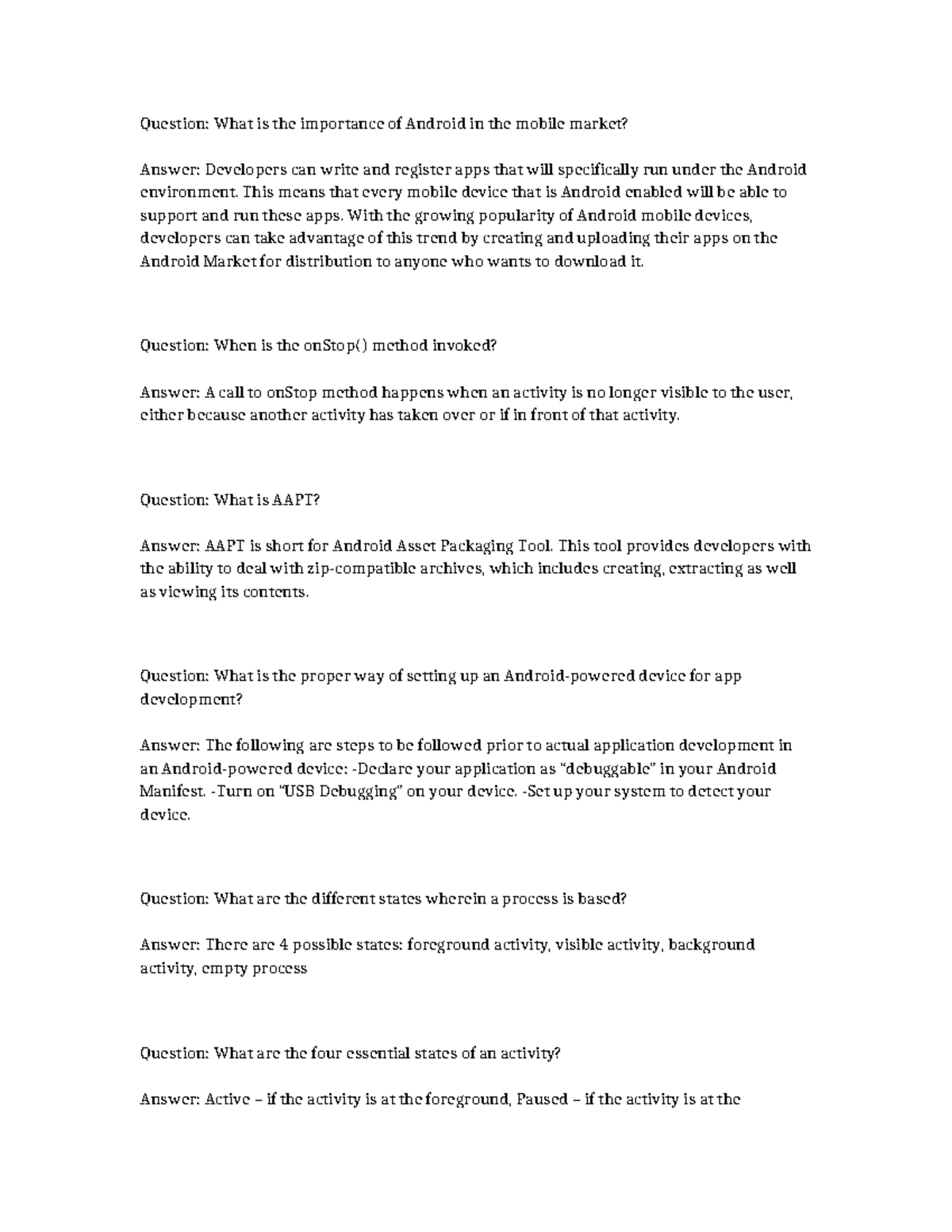 Stirling grabbed reincorporating - Question: What is the importance of ...