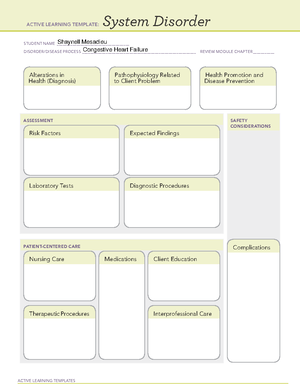 ATI learning template Regular insulin - ACTIVE LEARNING TEMPLATES ...