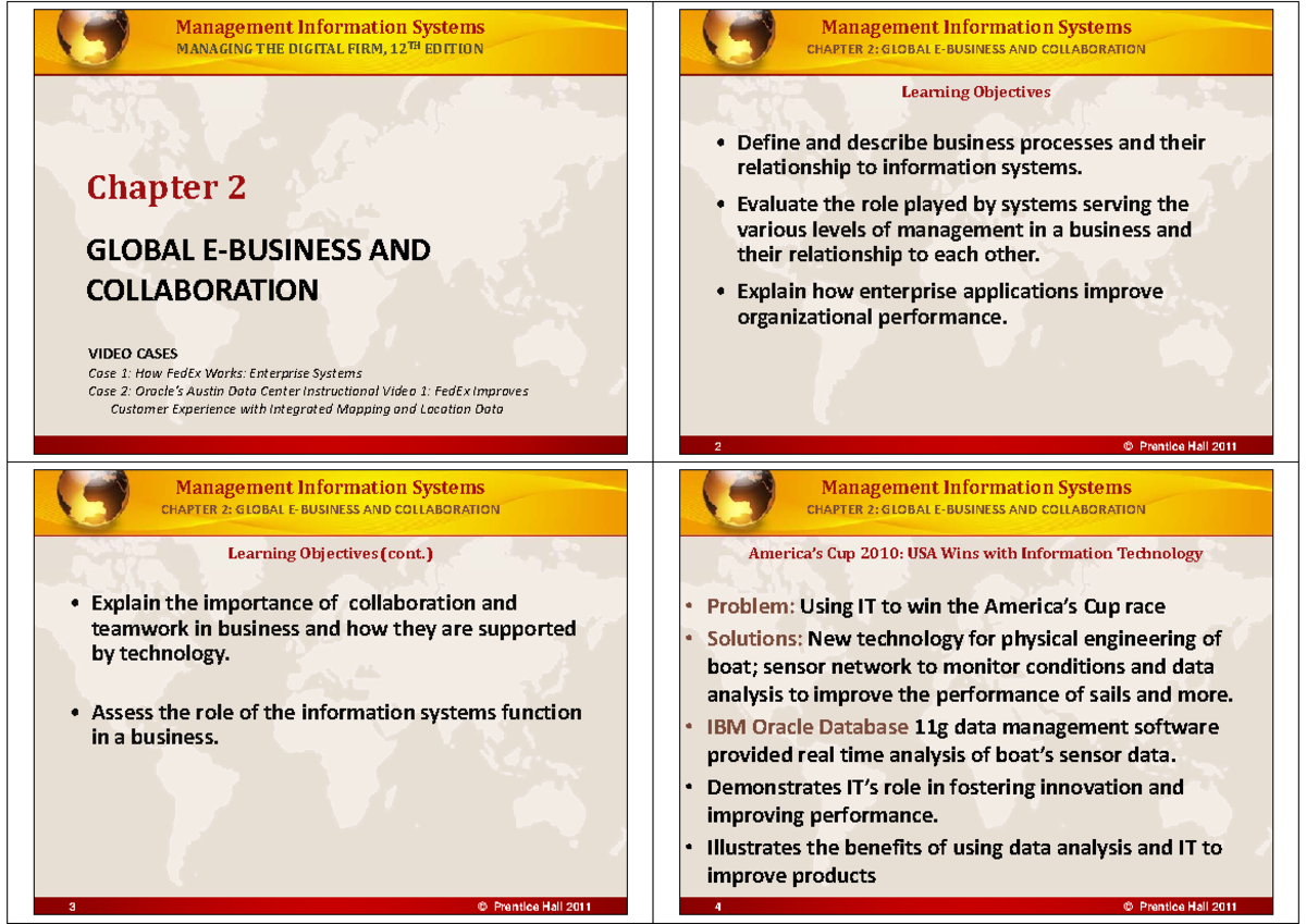 L mis12 C2 - Information Management (IMCS 050) - Management Information ...
