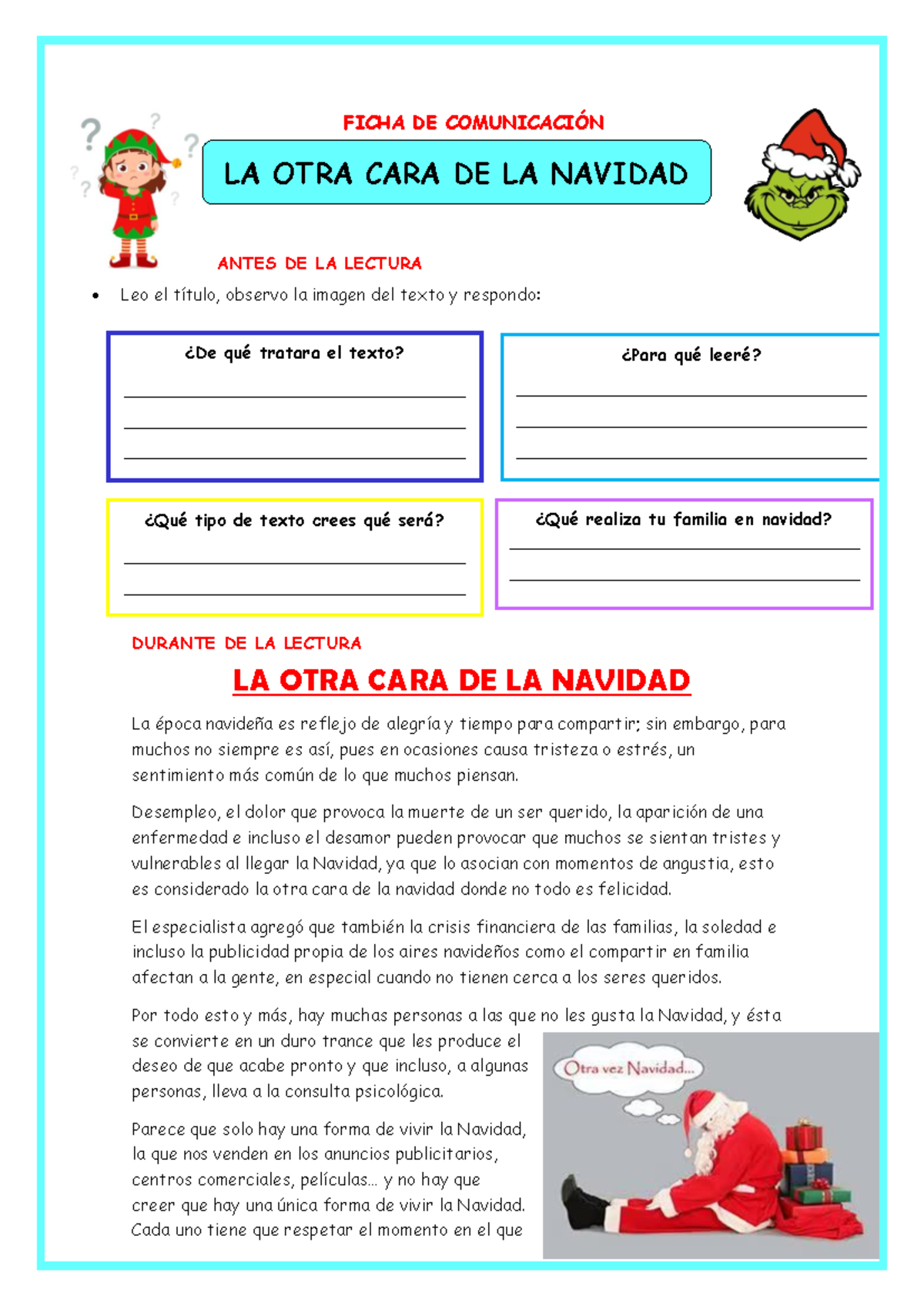 Ficha MIER 29 COMU LA OTRA CARA DE Lanavidad Maestras DE Primarias PERÚ ...