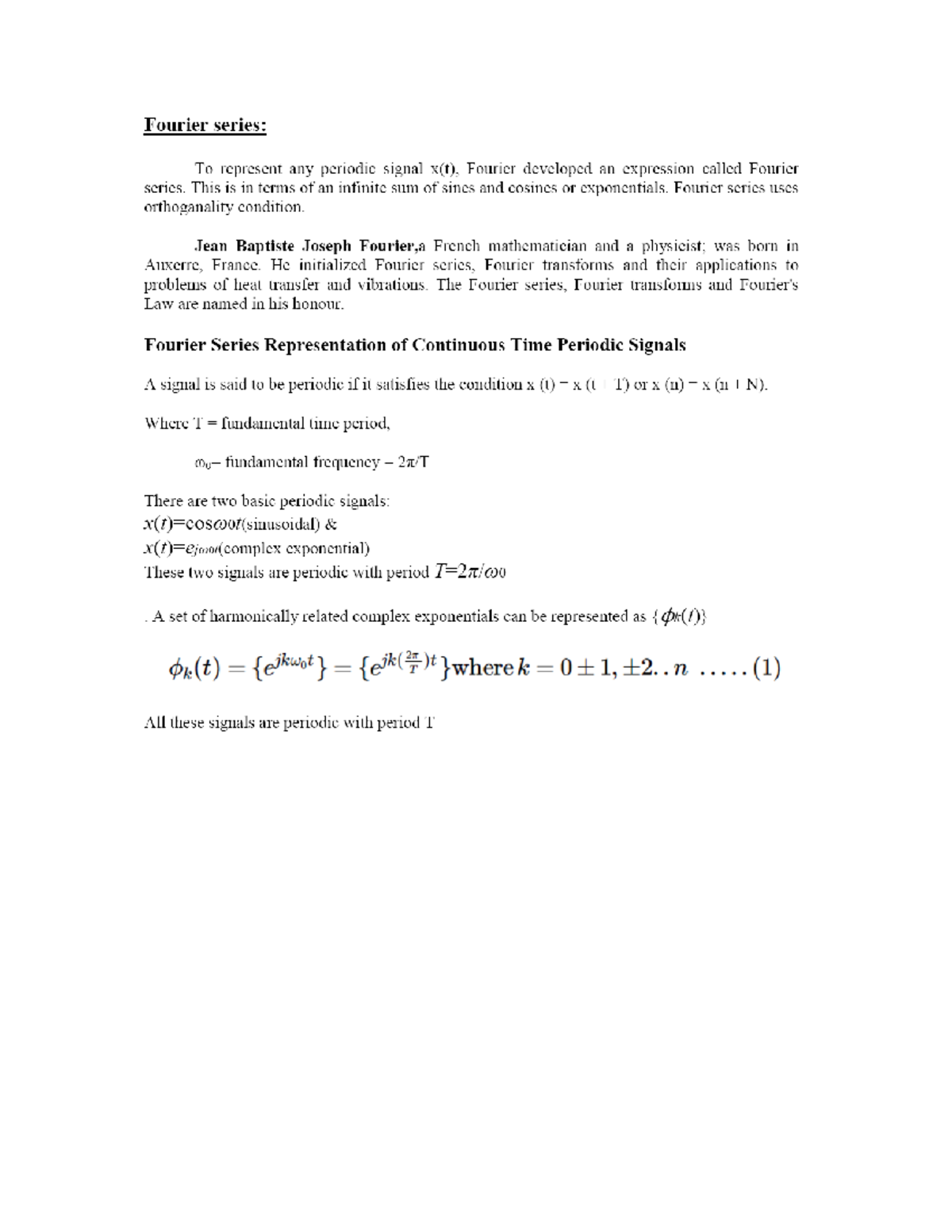 Fourier series lecture notes 2 - Bsc Electronic and Computer ...