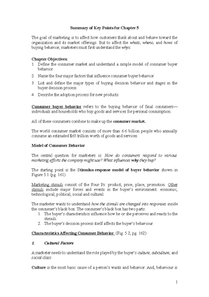 1 January 2020, questions and answers - Chapter 1 Marketing: Creating ...