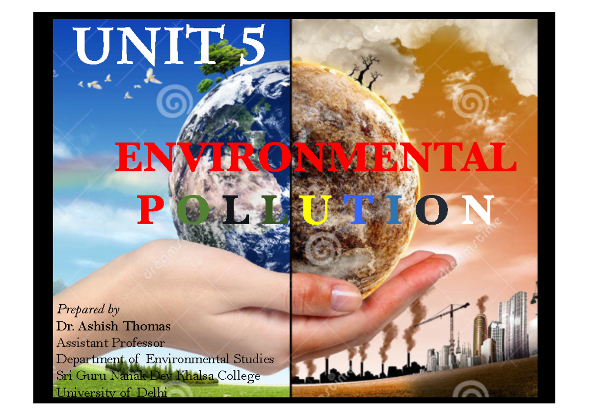 Air Pollution - Pyq - ENVIRONMENTAL P O L L U T I O N Prepared by Dr ...