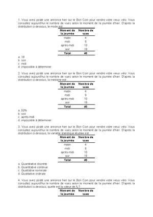 Formules QM - QUANTITATIVE METHOD Formules Margaux Varailhon de La ...