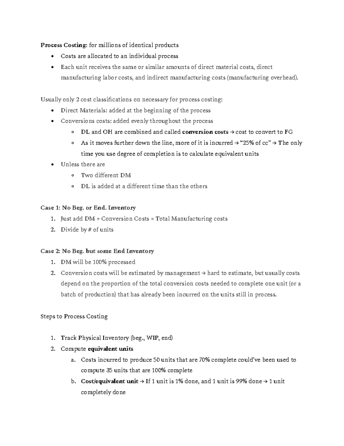 A325 Ch. 17 - Textbook and Class notes for when you miss class or need ...