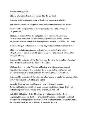 LOC3 - Notes - Meaning of pure obligation. A pure obligation is one ...