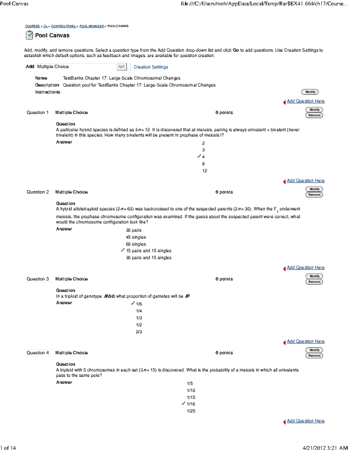 Exam 2015, questions and answers - question bank for professor amro ...