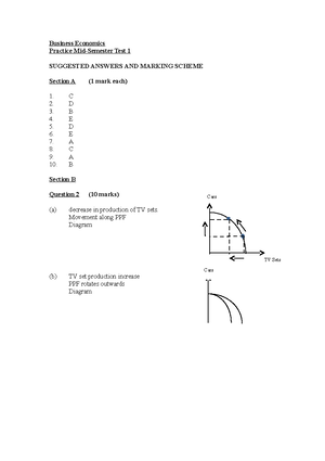 BA exam practice set - Business Accounting (BAF1010) Practice Questions ...
