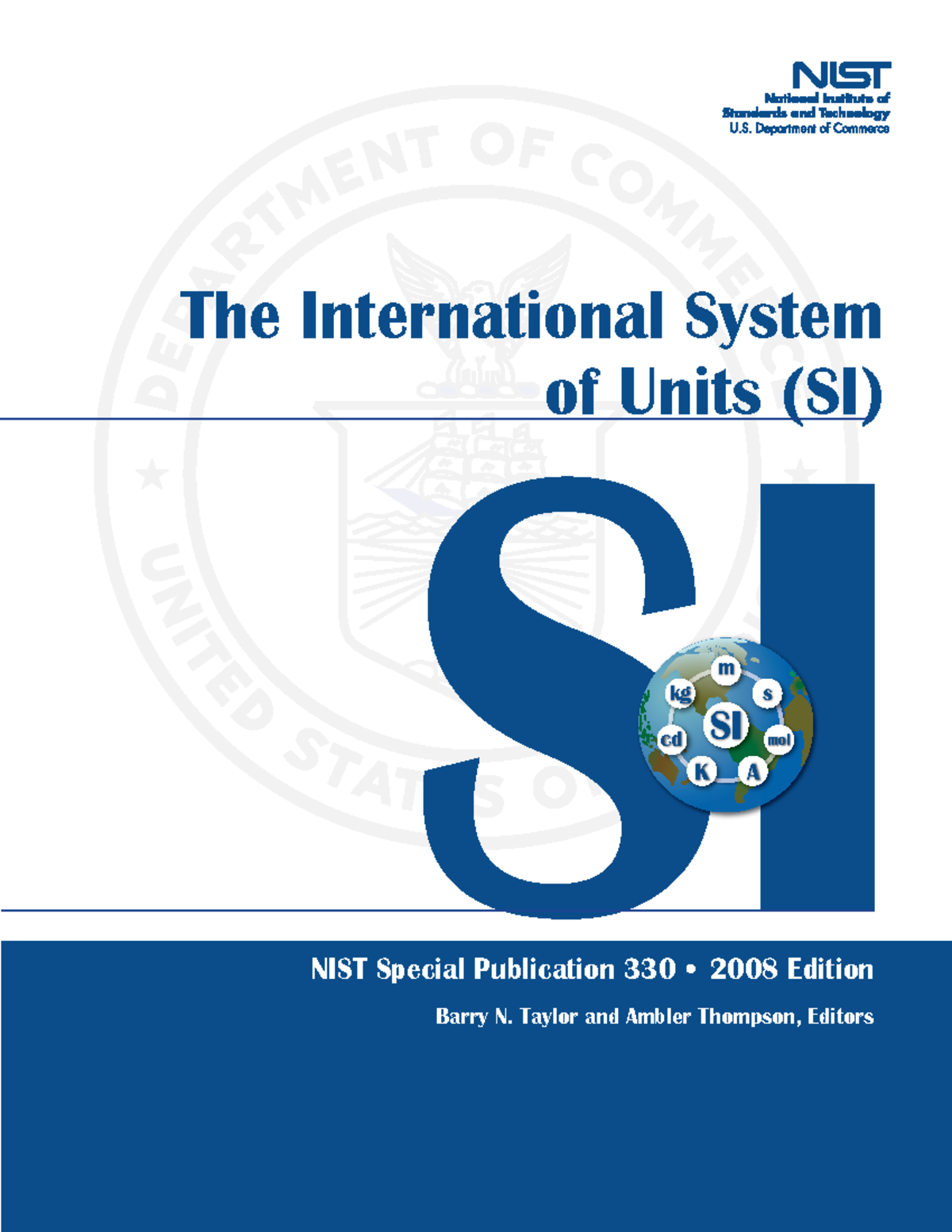 Sistema Internacional DE Unidades - The International System of Units ...