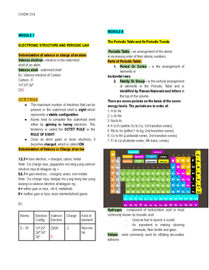 Gg - ORGANIC - Organic and Inorganic Chemistry - Studocu