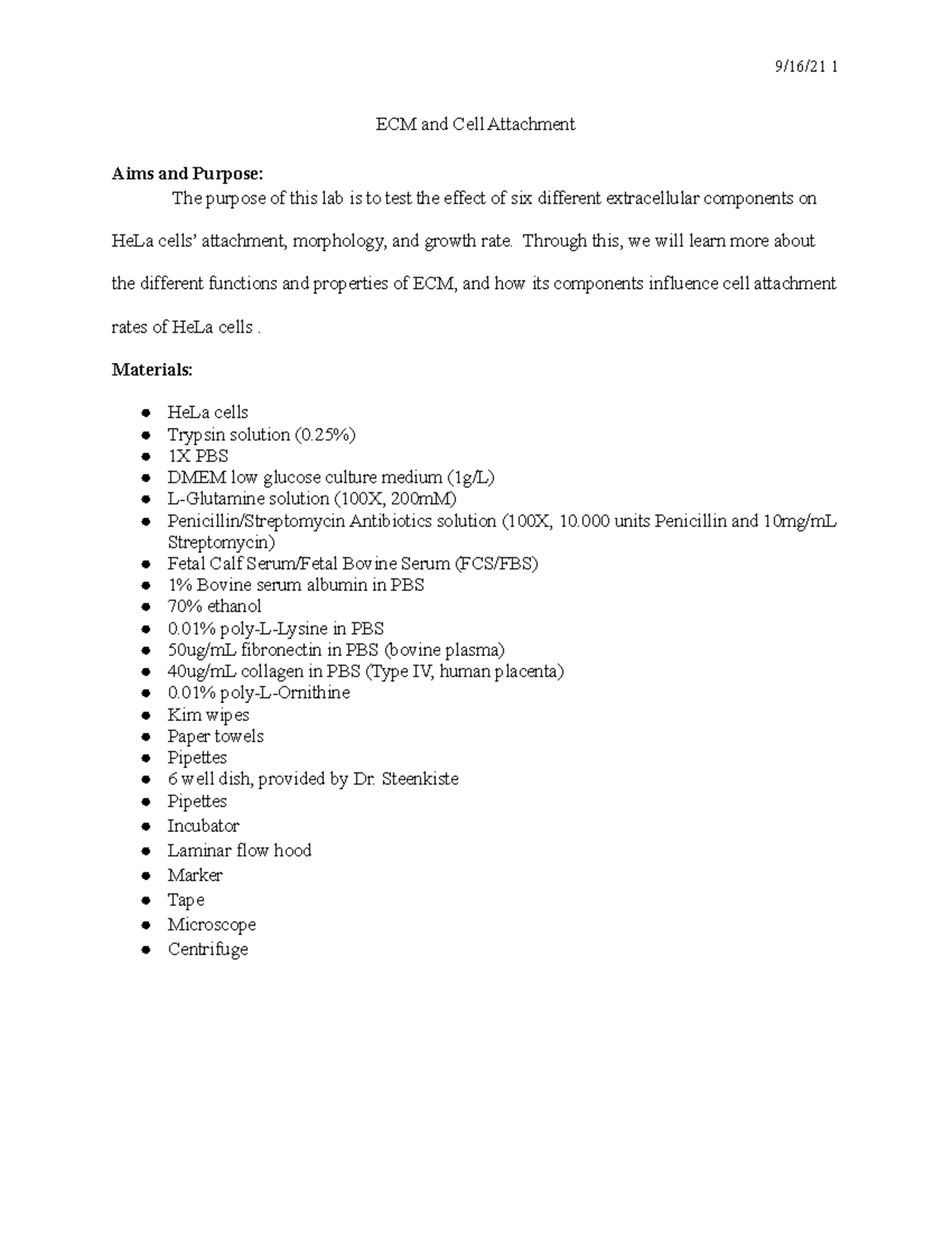 BIOS368 Lab 2 - Lab report #2, all required items included. - ECM and ...
