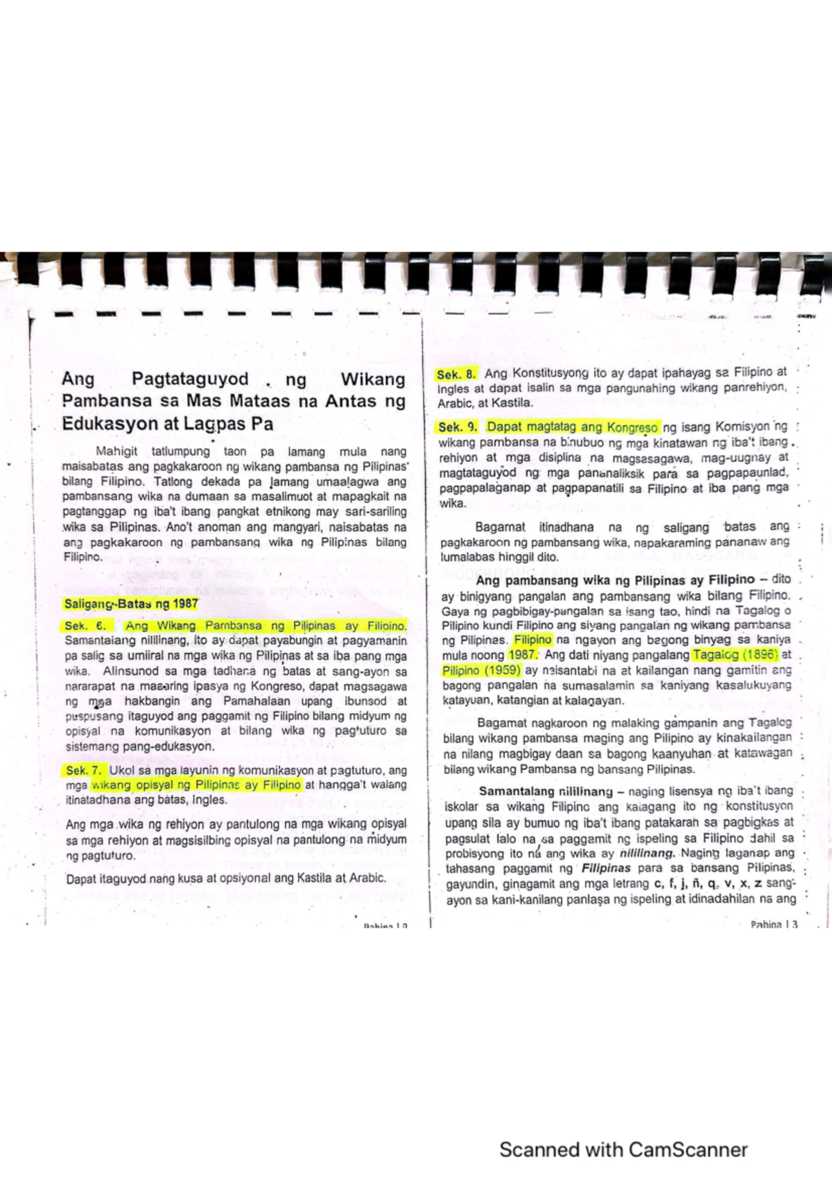 Konkom Kabanata 1 at 2 - BS in Accounting Information System - Studocu