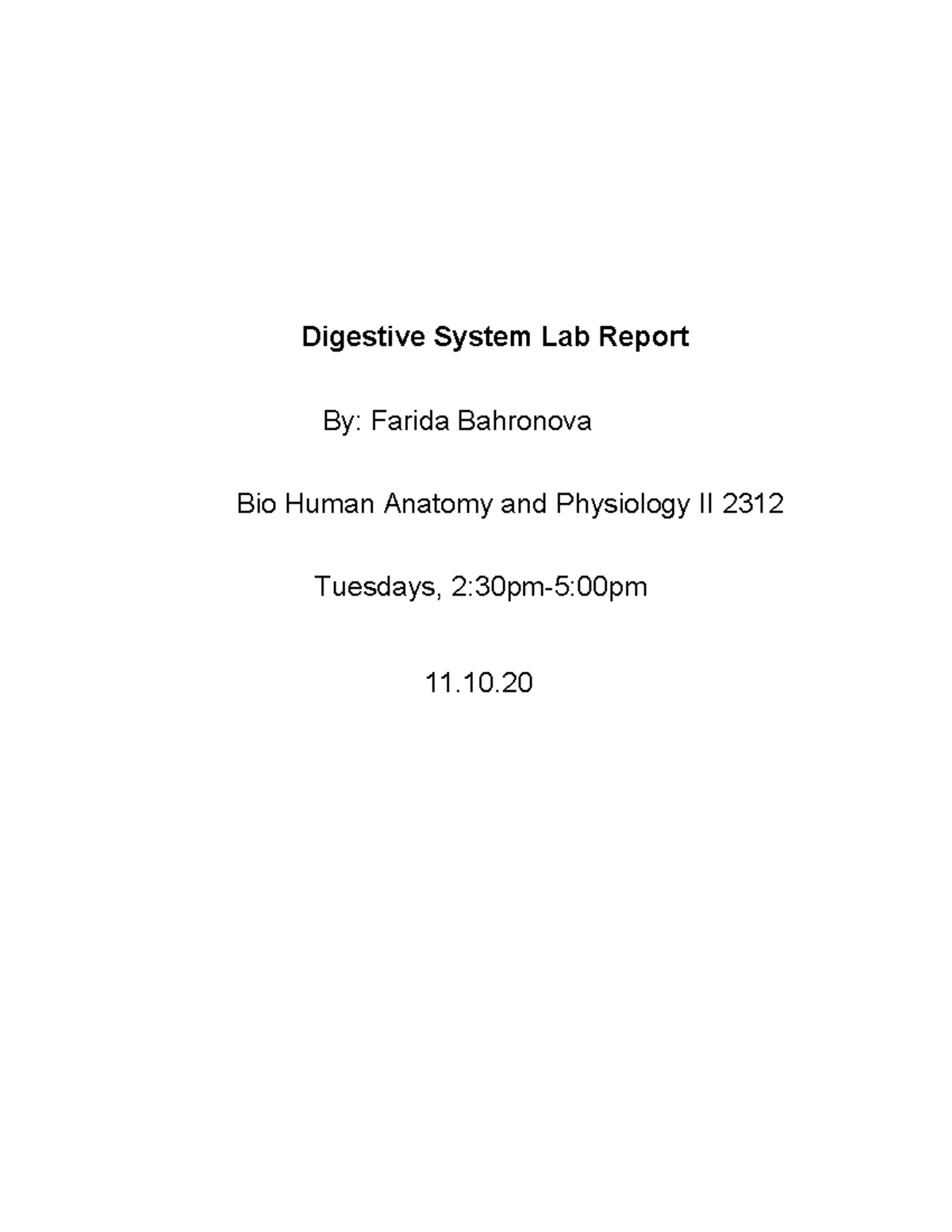 1605034218-Digestive System Lab Report - Digestive System Lab Report By ...