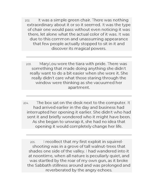 English (02-27-24) Stories Evaluation - TITLE: The Night Came Slowly ...