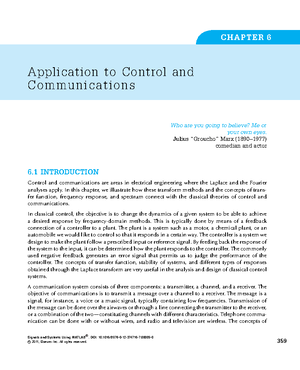 Application of continous time signal - 2 P A R T Theory and Application of Continuous-Time ...