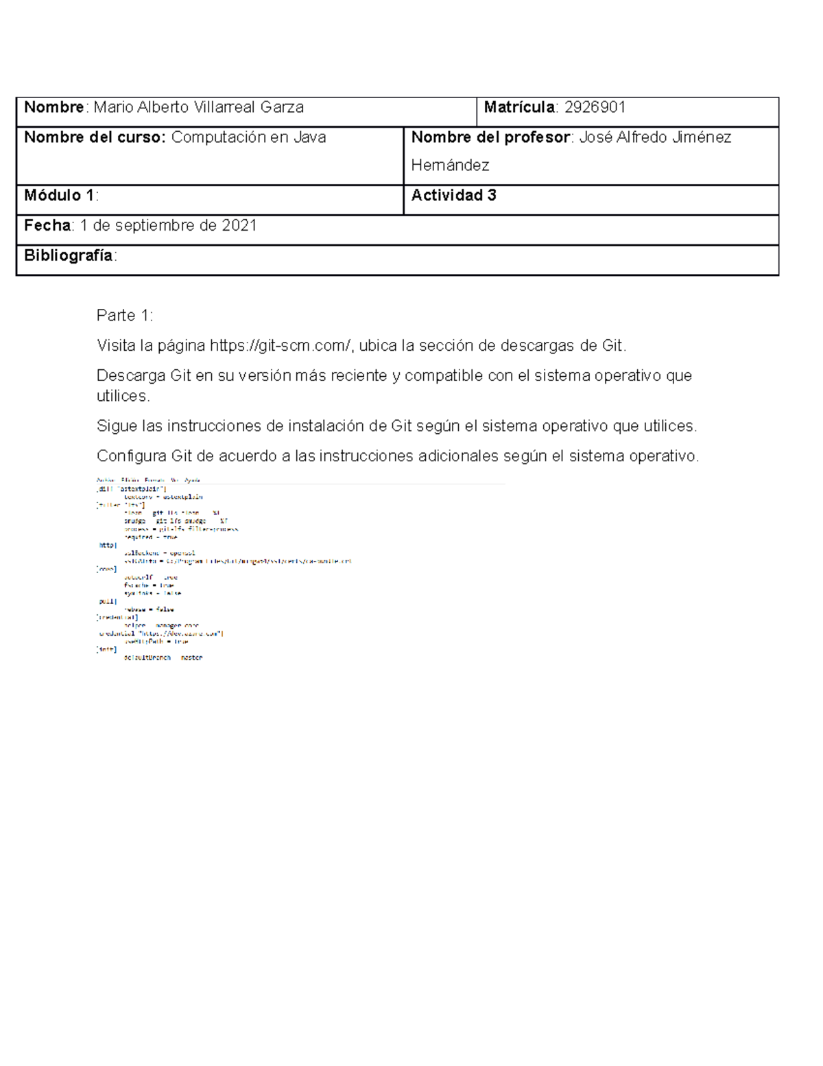 Java act 4 - Esta es una actividad de computación en Java de la Universidad de TecMilenio ...