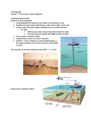 Oceanography - Chapter 1 - Oceanography Chapter 1 – The Water Planet 1 Cosmic Beginnings ...