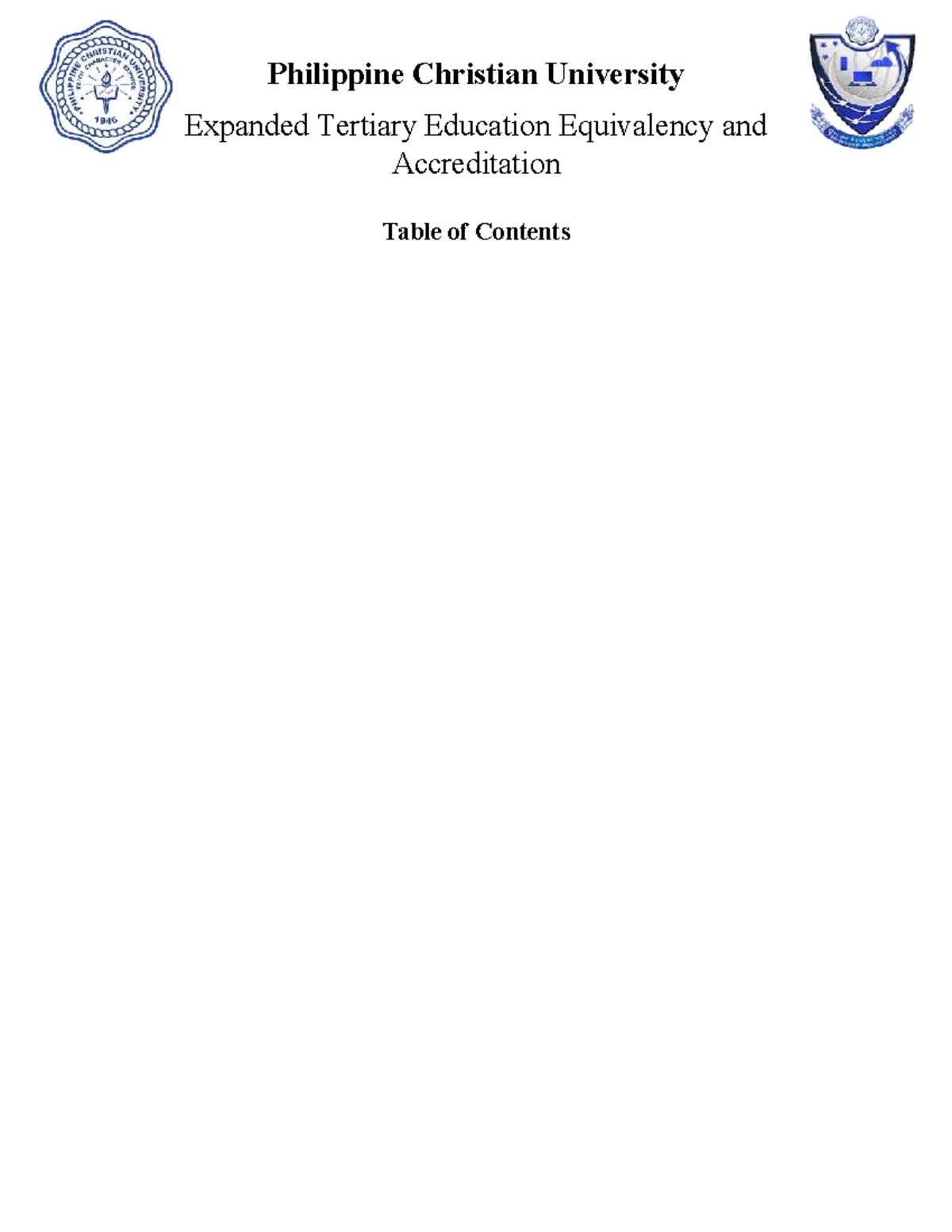 Table of Contents - narrative - Cooperative Management - Philippine ...