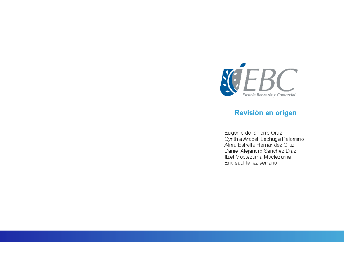 DA. Caso 2A - Caso 2 - Revisión en origen Eugenio de la Torre Ortiz ...