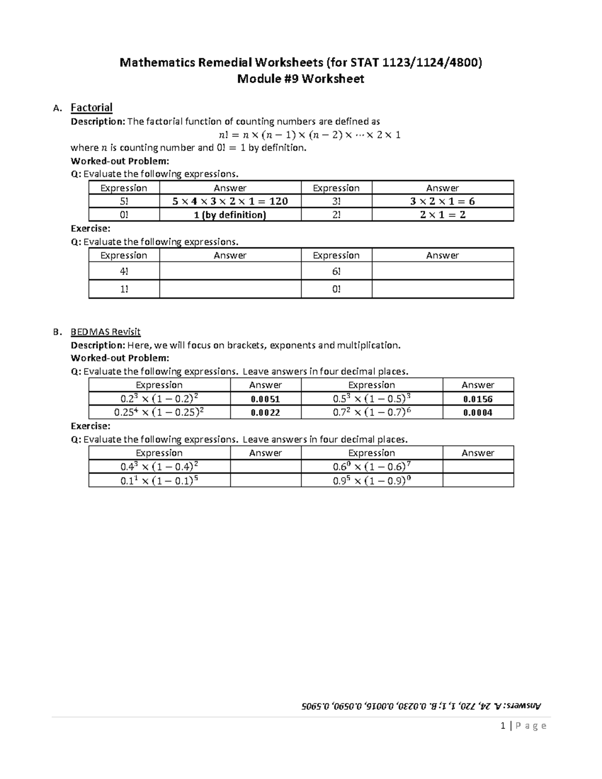 Worksho-math09 - Worksho-math09 - 1 | Page Mathematics Remedial ...