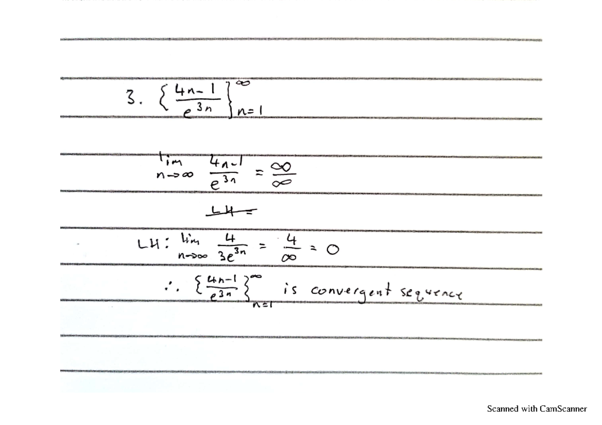 Question 3 - Calculus for engineering - Scanned with CamScanner - Studocu