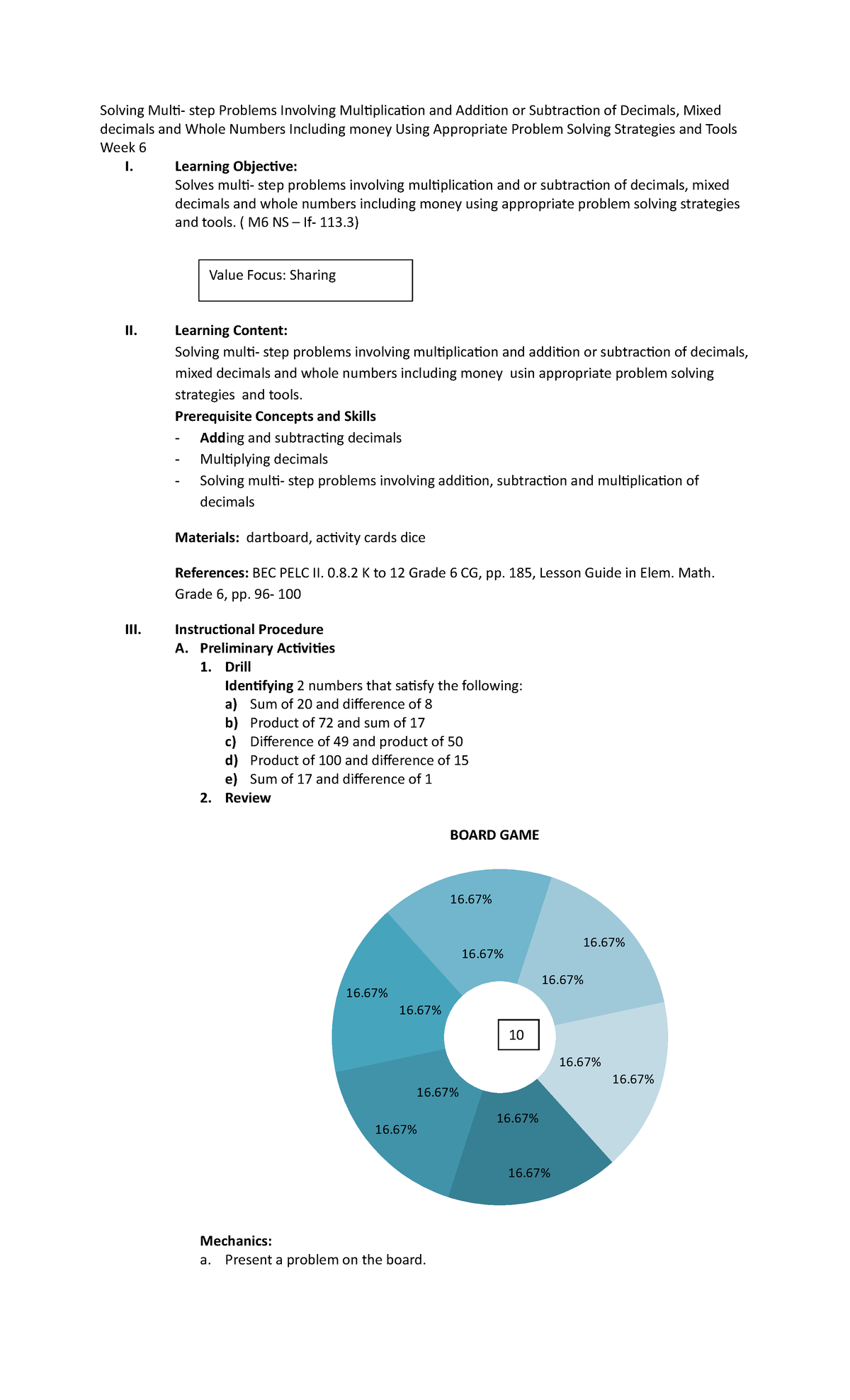 Week 6 (Solving Multi- step Problems) - Solving Multi- step Problems ...
