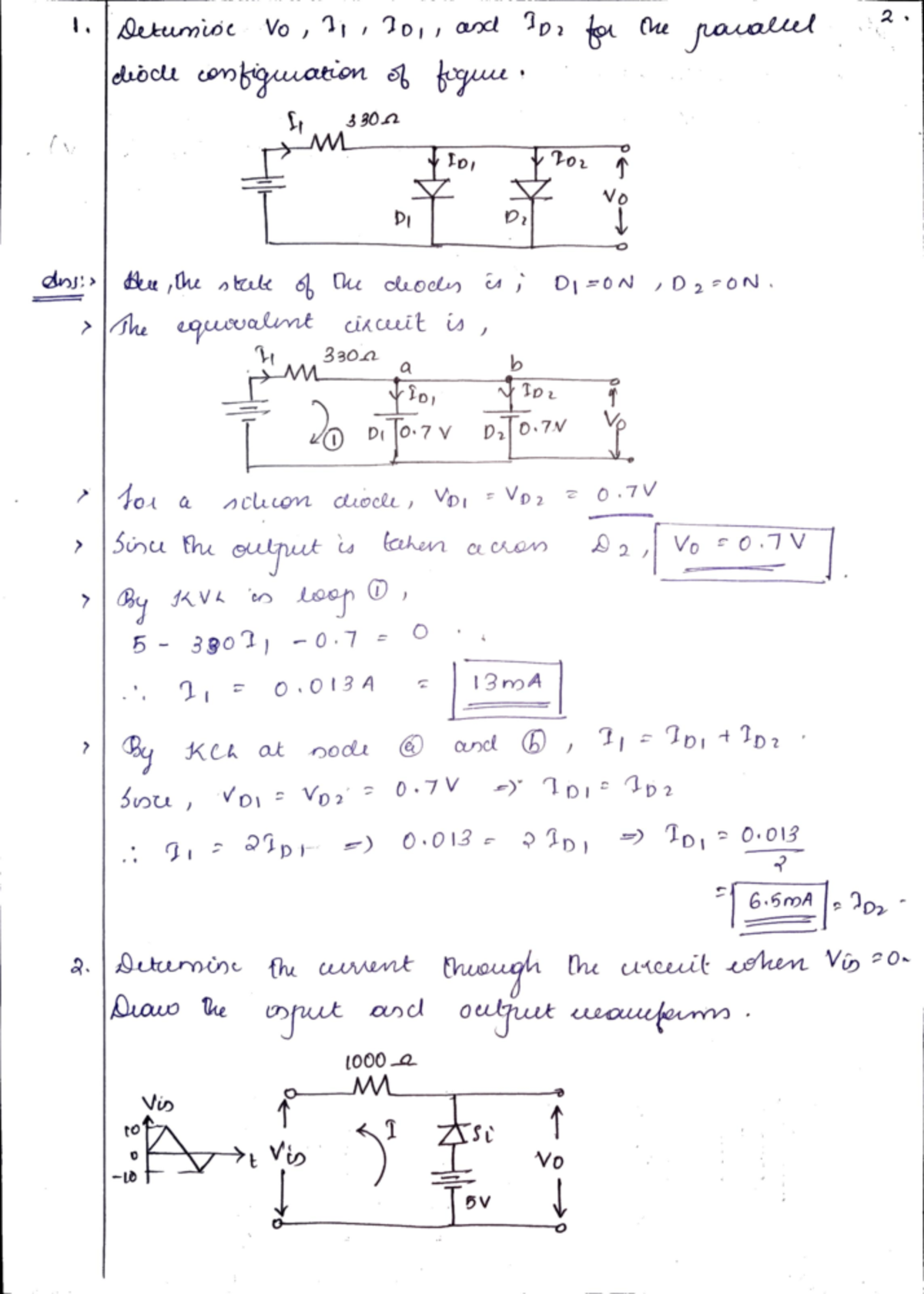 analog assignmnet - Analog Circuits - Studocu