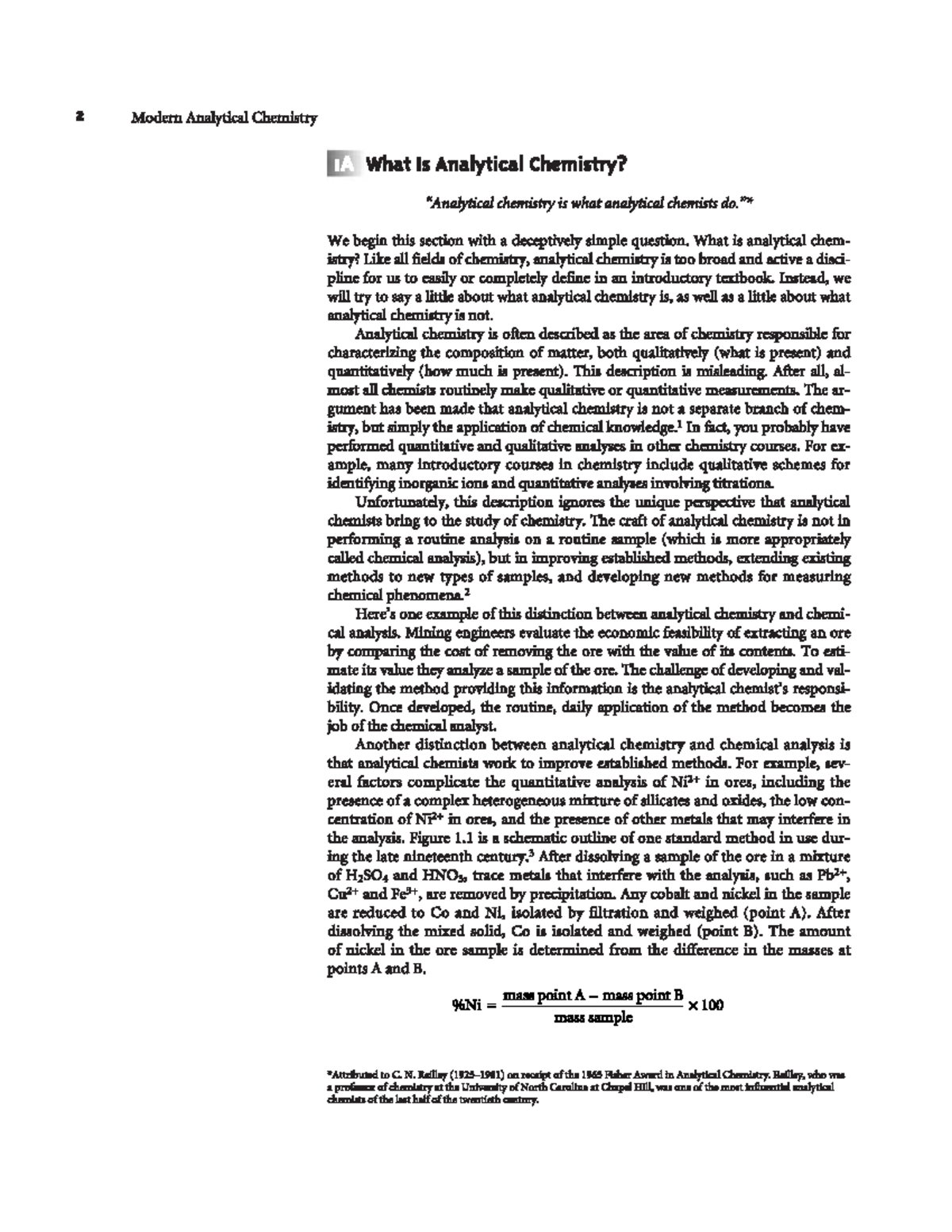 What Is Analytical Chemistry - Studocu