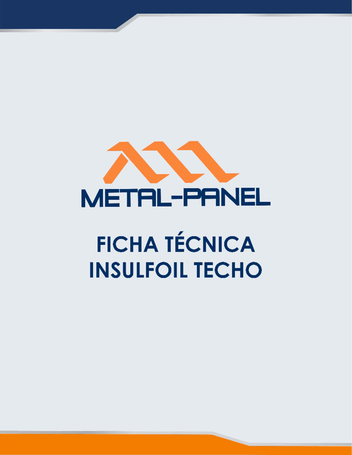 Ficha Tecnica Insulfoil techo - Insulfoil Techo: es el panel diseñado ...
