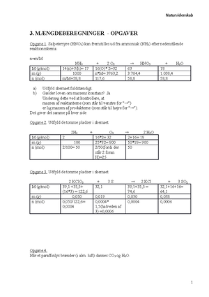 Kemi formelsamling - Notes. Lecturer: Gitte. - FORMEL/METODE-SAMLING ...